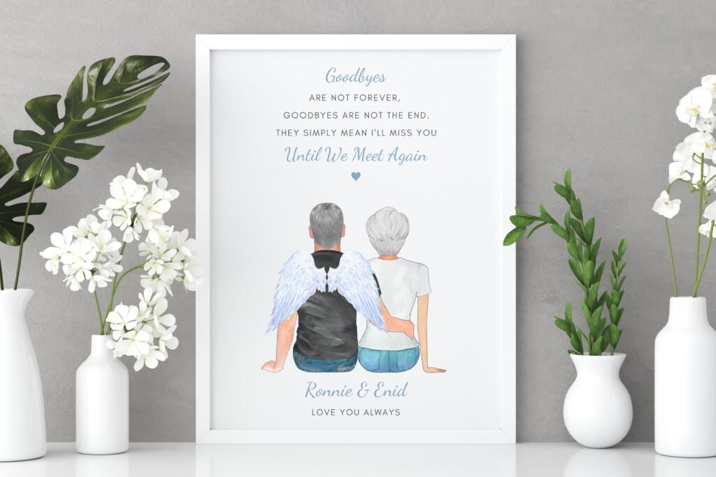 Personalised Memorial Keepsake | Pretty Unique Prints Ltd.